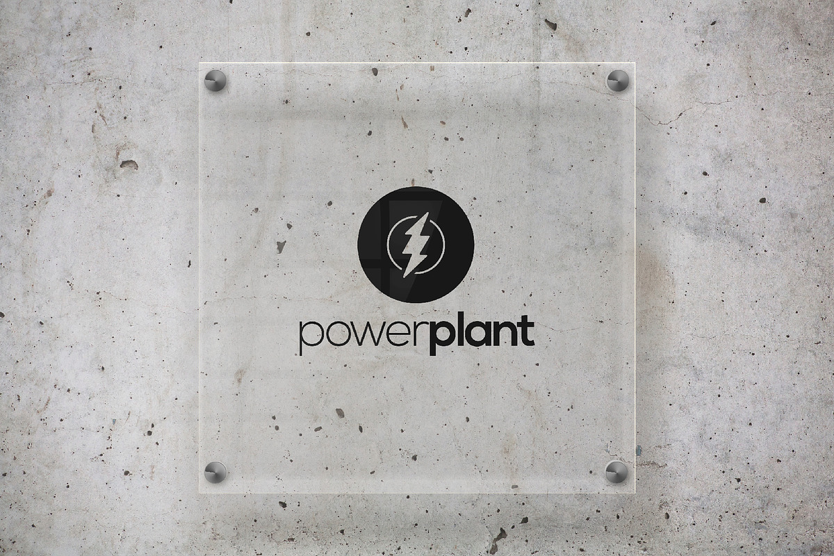 Power Plant Energy Logo, a Branding & Logo Template by bvcreates