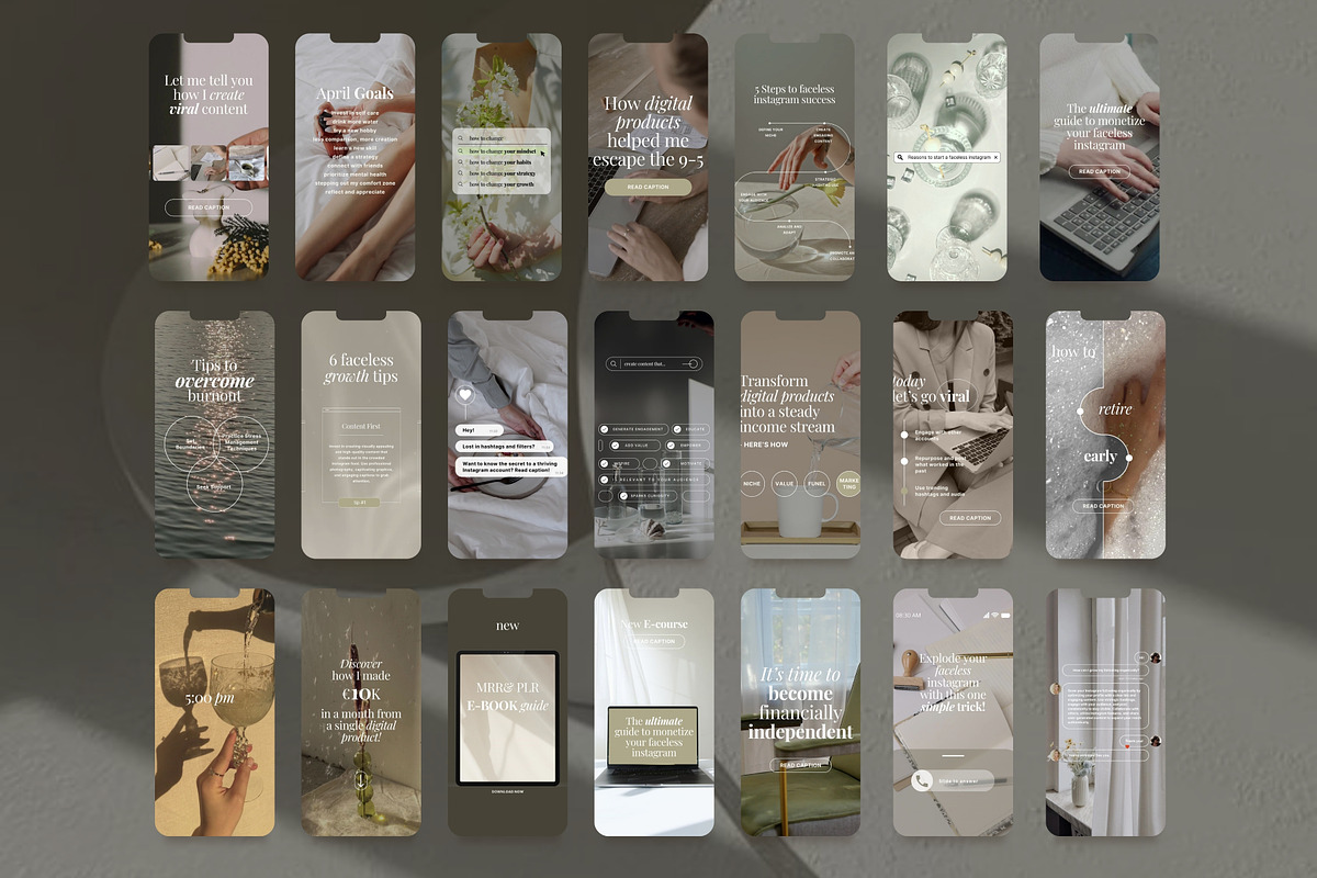 Transition video reels canva, a Social Media Template by Studio Suvelle