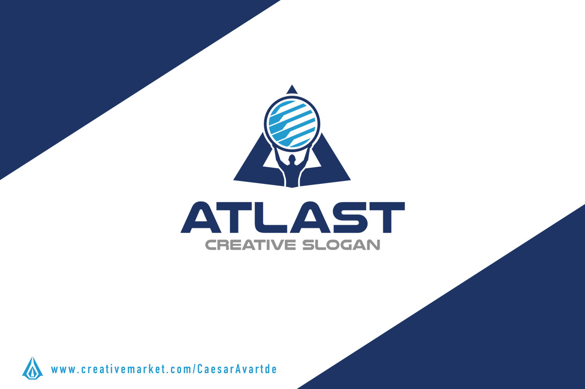 Atlas Logo Template, a Branding & Logo Template by Avartde Creative ...