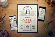 Modern Sale Flyer Set, a Flyer Template by The Good Store