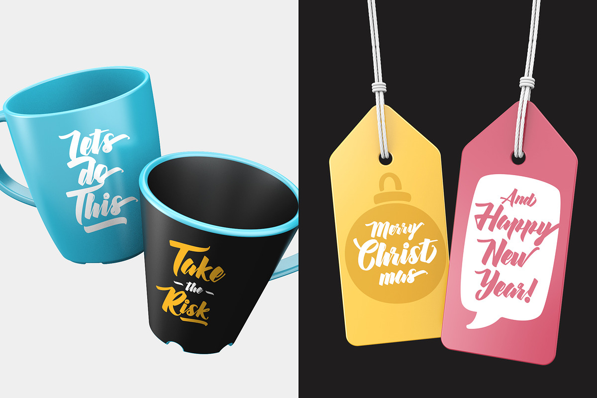 Gineva Script Font, a Script Font by kavoon