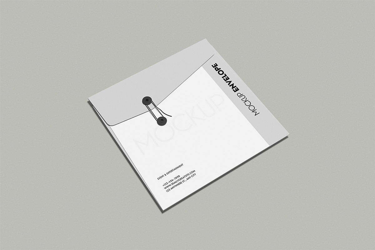 High Quality Envelope Mockup, an Advertising Mockup by swsi-studio
