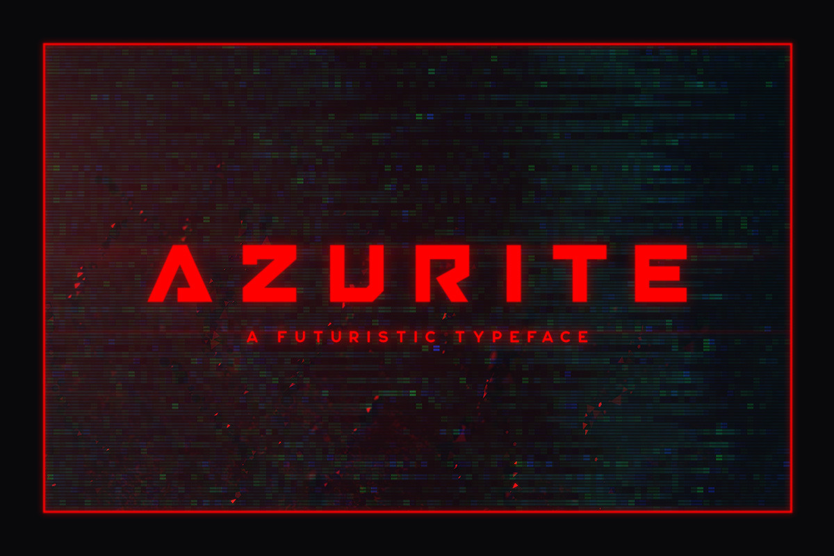 Azurite Typeface, a Font by Tugcu Design Co.