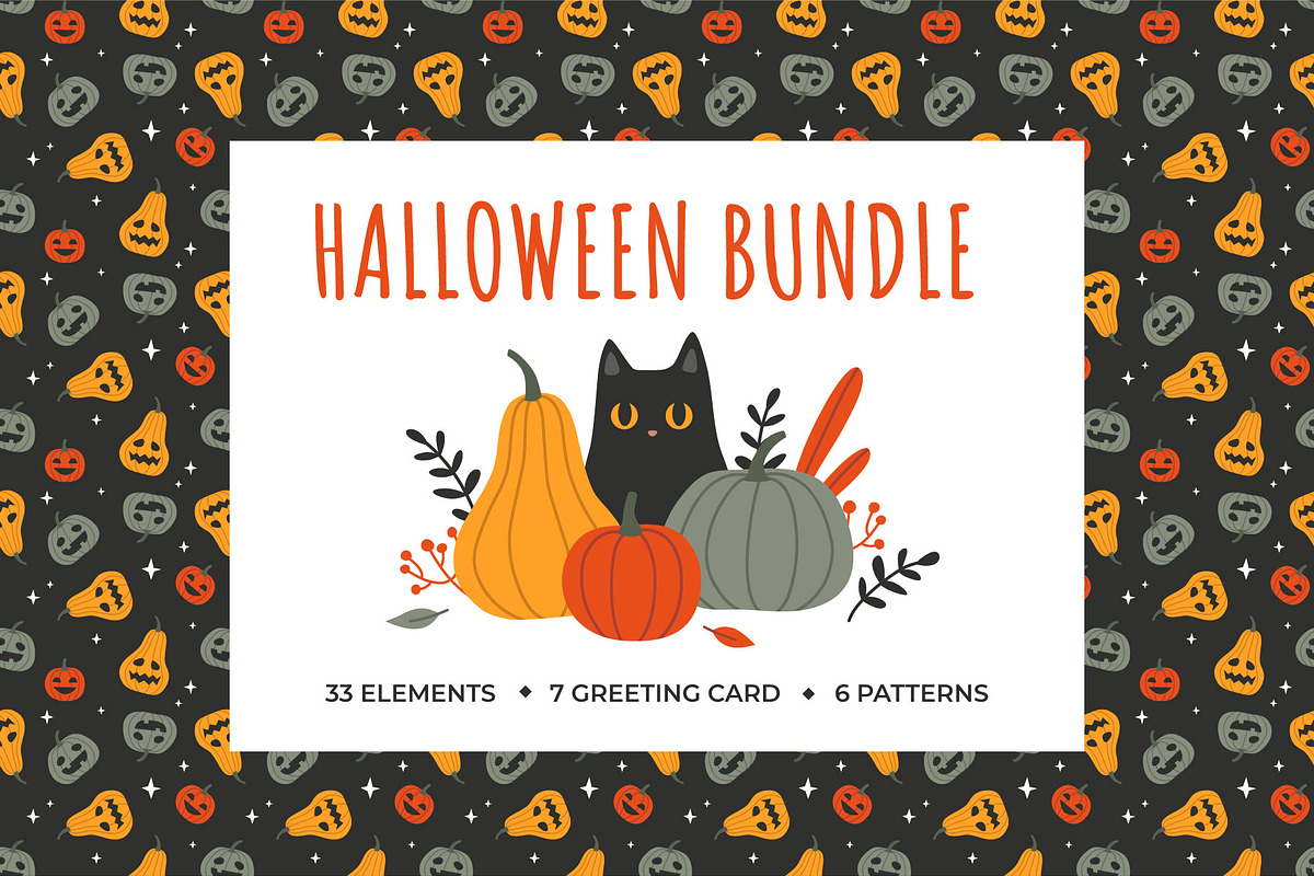 Halloween clipart bundle