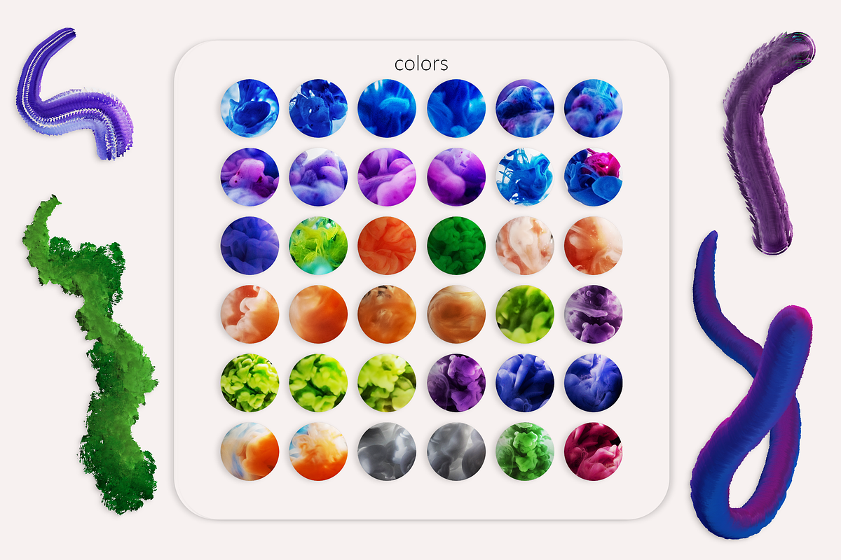 Cartoon Brushes for Photoshop, a Brush Add-On by FaeryDesign