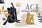 ACT ILLUSTRATION / PNG + VECTOR, a Person Illustration by KruthDesign
