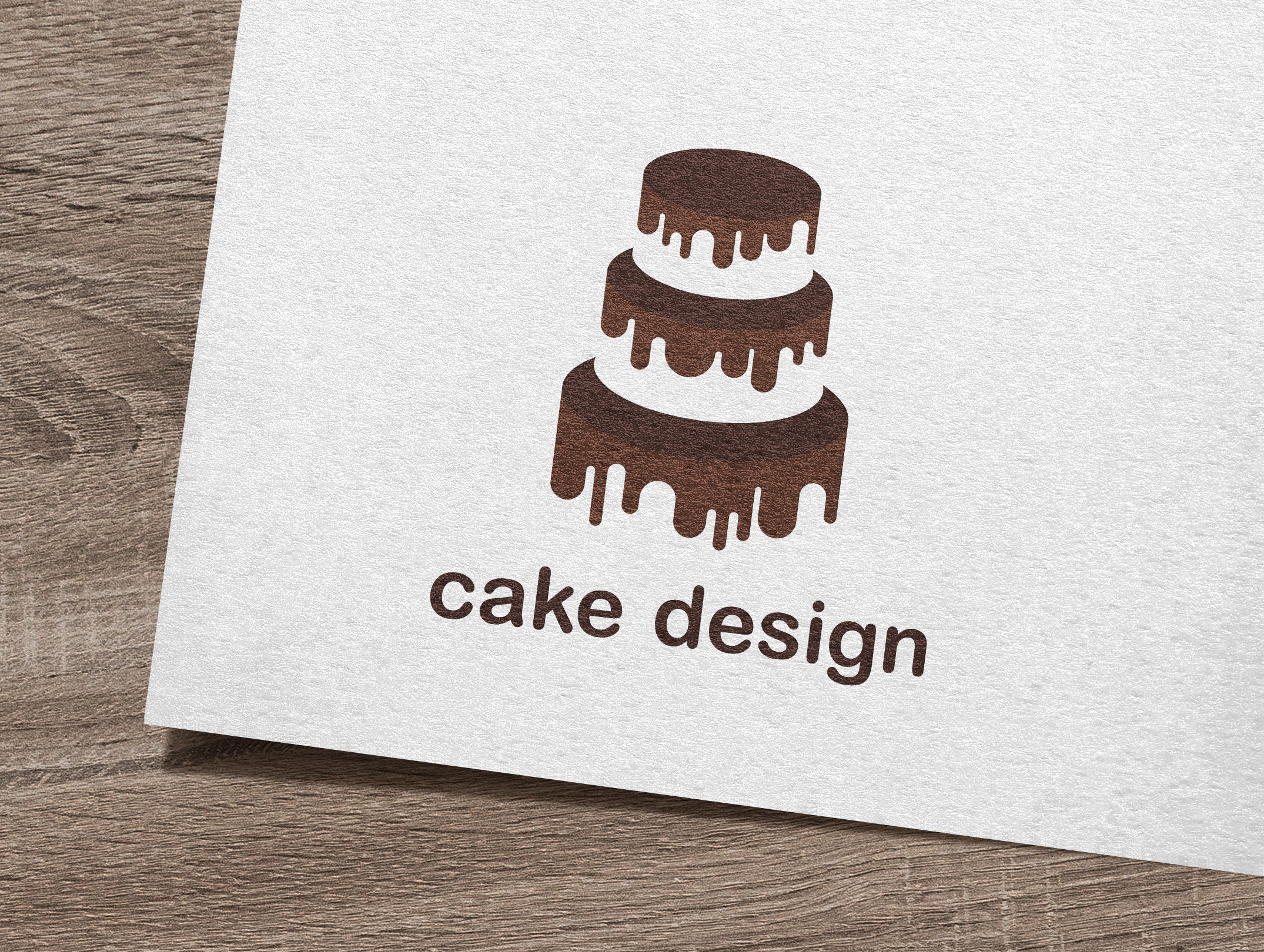 Cake Design Logo, a Branding & Logo Template by IKarGraphics