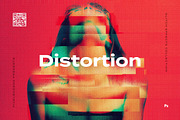 Get Distortion Glitch Photo Effects