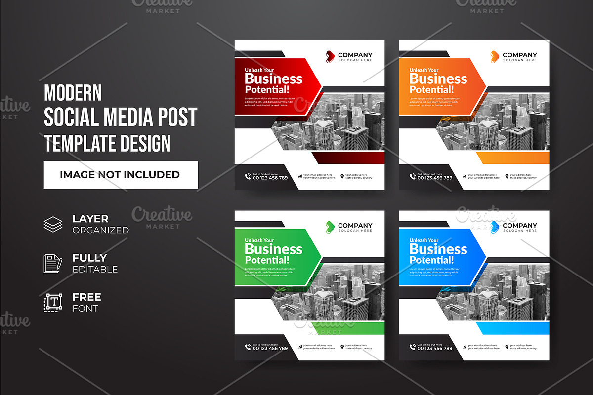 Social Media Post Template