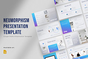 Neumorphism Google Slides Template