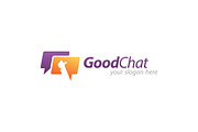 Good Chat Logo, a Branding & Logo Template by Toko Pak Sabar