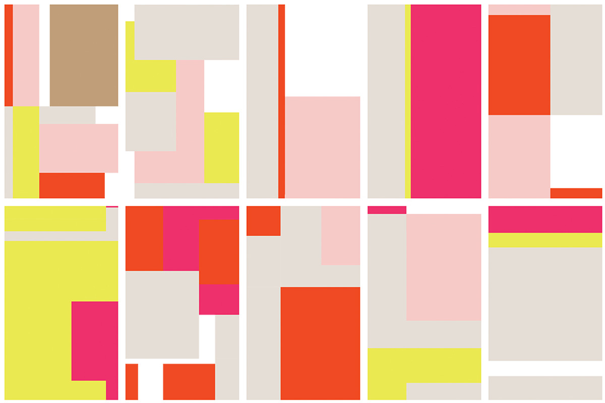 Color Blocking Patterns, a Pattern Graphic by Youandigraphics
