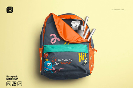 Paper Bag Mockup, a Packaging Mockup by Custom Scene