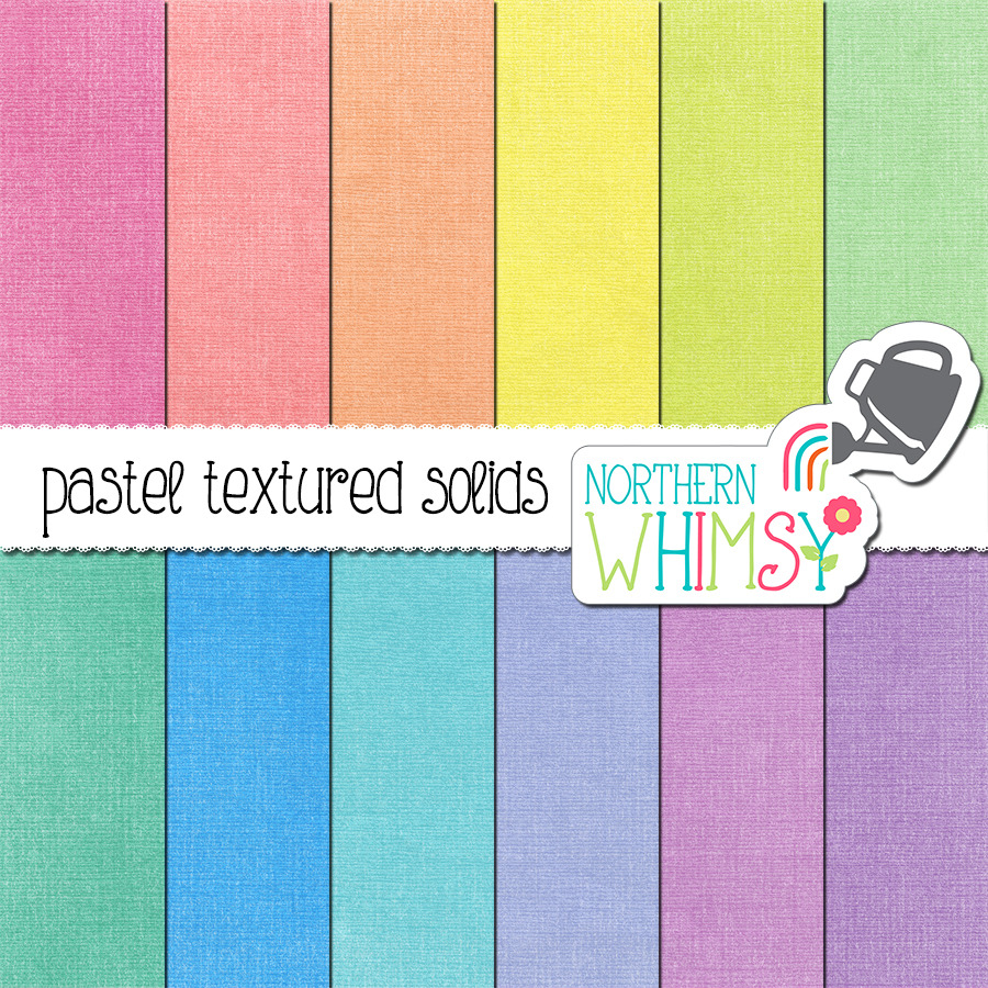 Paper Texture - Pastel Colors, a Texture Graphic by Northern Whimsy Design