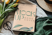Cottagecore Book Cover Mockup