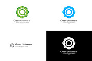 Green Universal Logo | Branding & Logo Templates ~ Creative Market