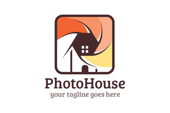 Photo House Studio Logo Template, a Branding & Logo Template by salmon ...