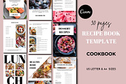 Canva Recipe Book / Cookbook Template