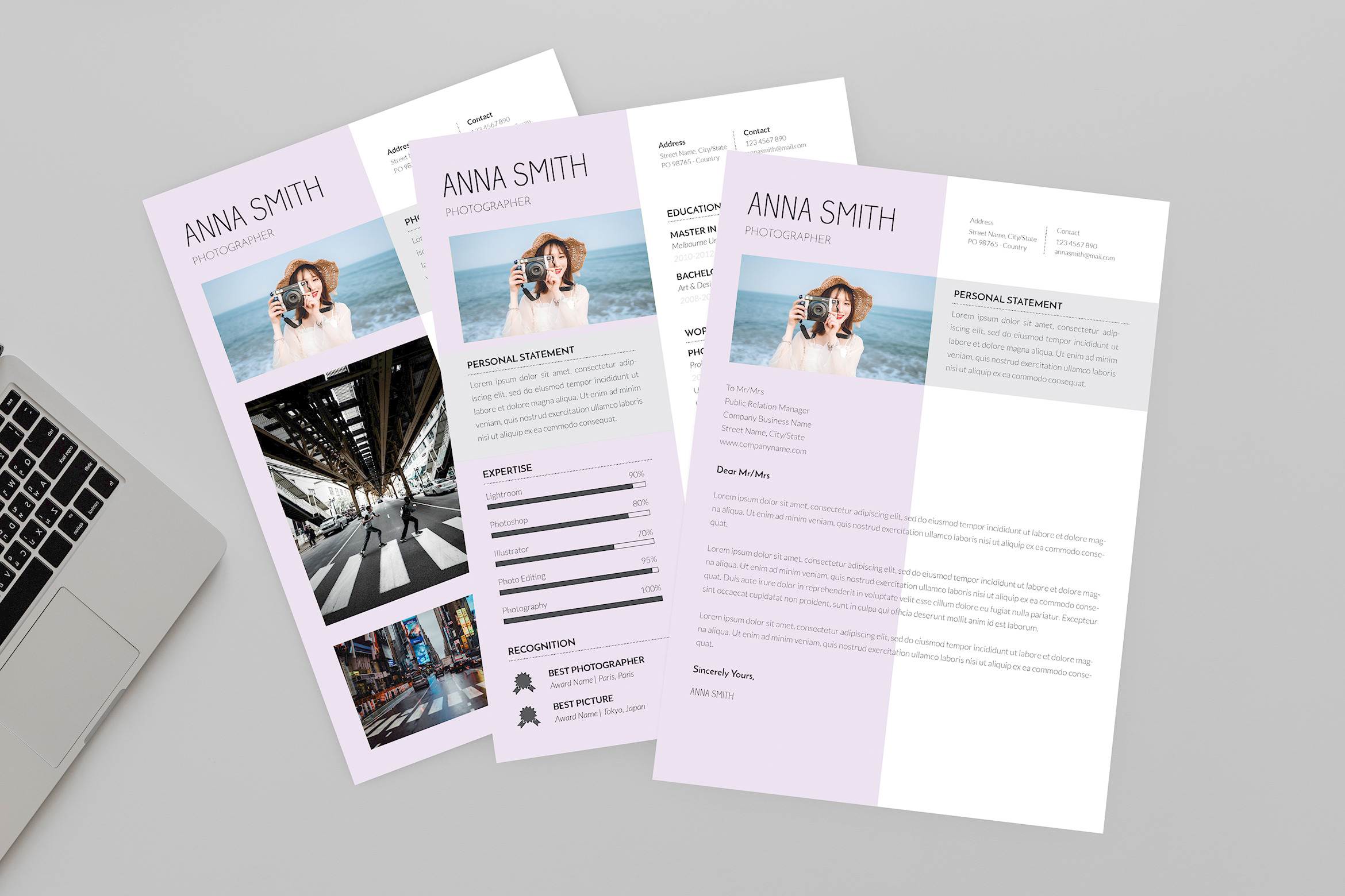 CV Earth Resume Designer, a Resume Template by AQR Studio