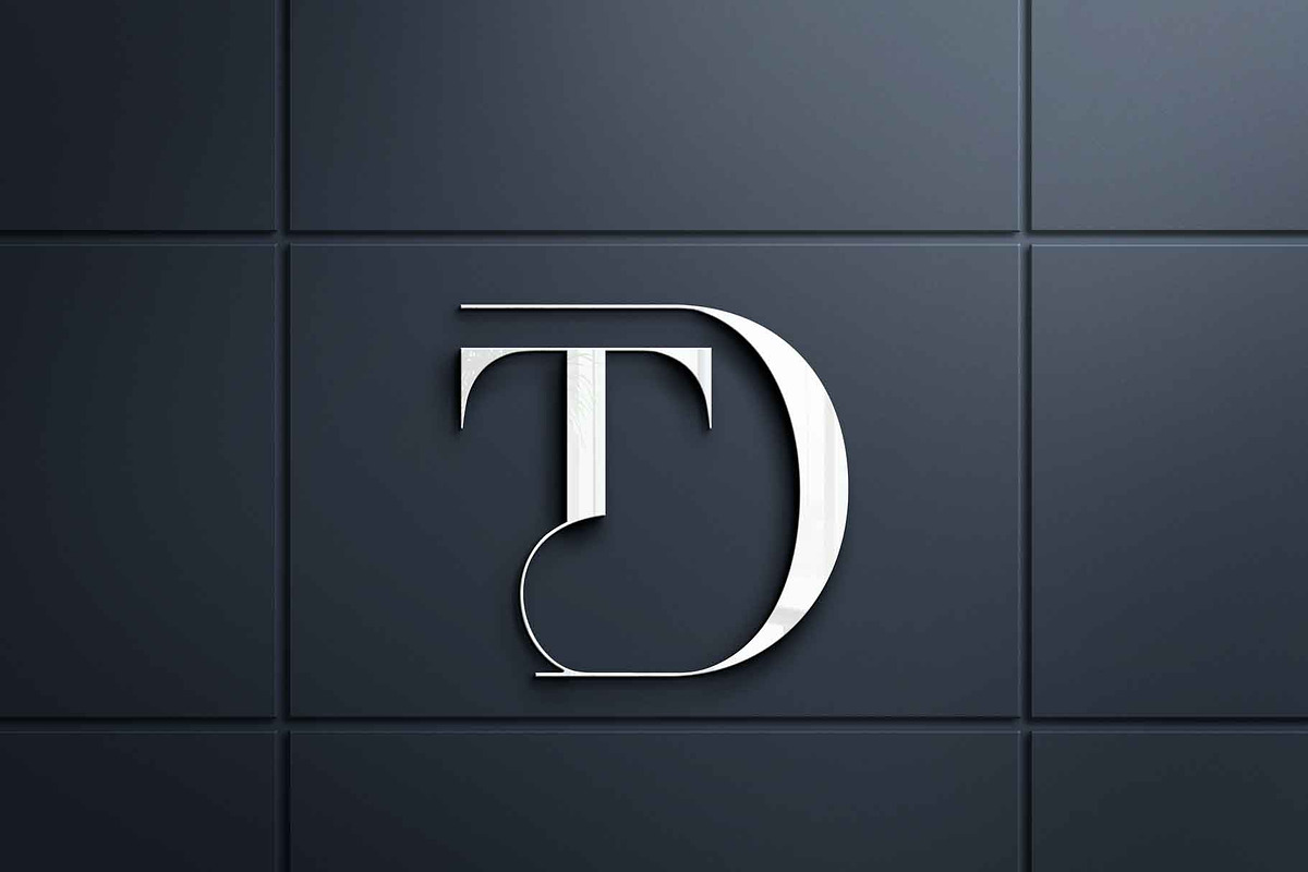 TD Abstract Logo Design., a Branding & Logo Template by art_creater