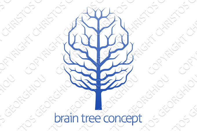 Brain tree of knowledge concept, an Education Illustration by Christos ...