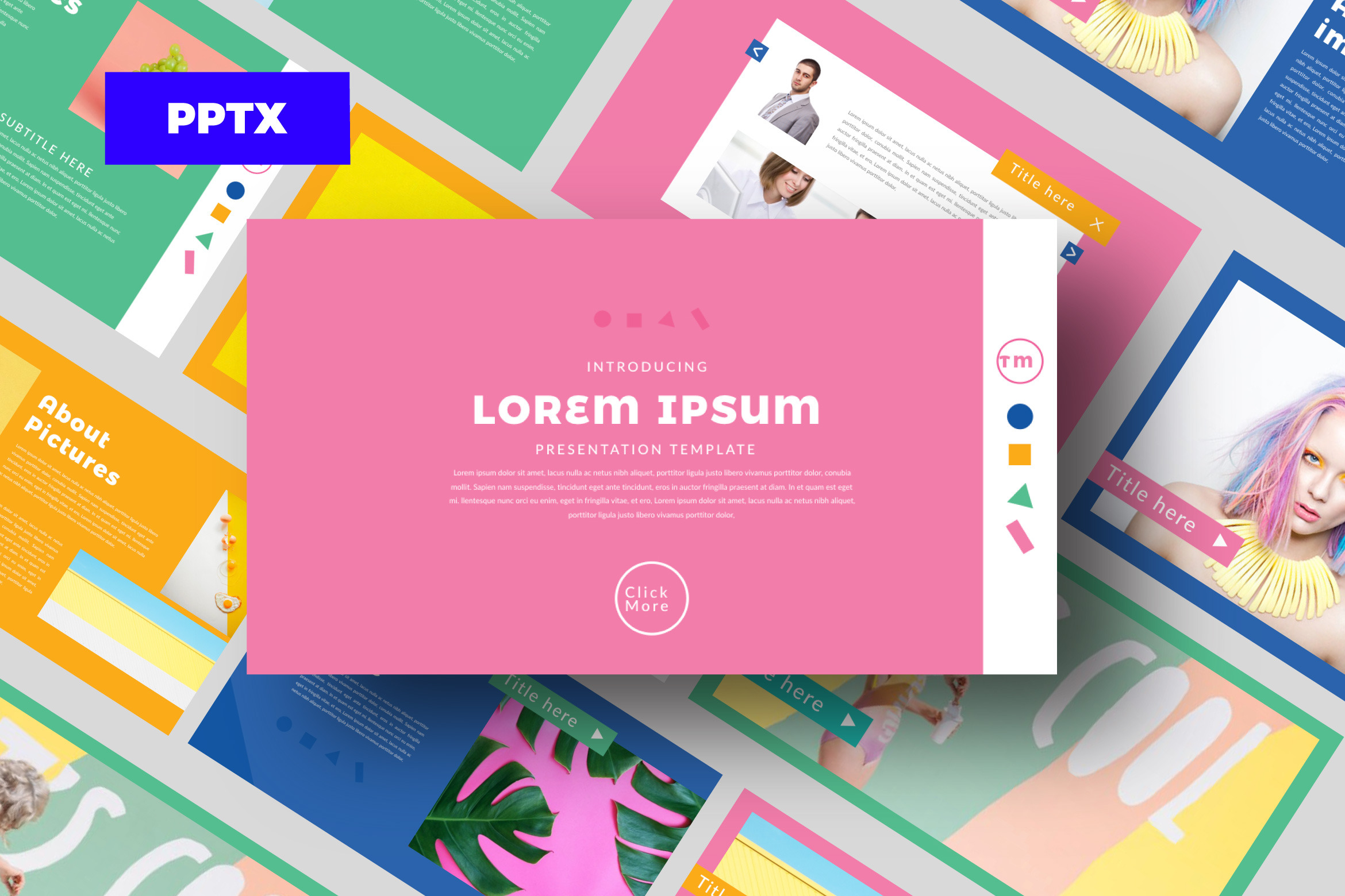 Color Fun Powerpoint, a Presentation Template by Dirtytemp Studio