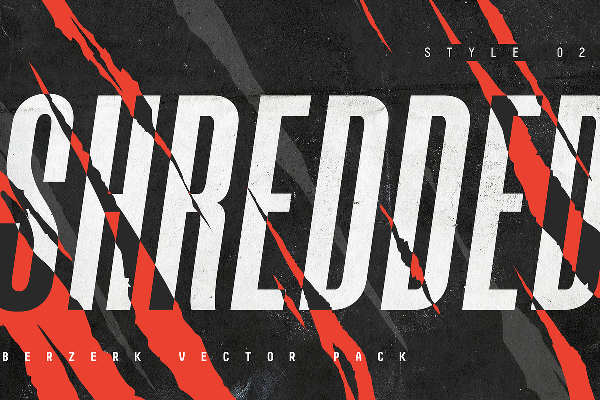 BERZERK - VECTOR PACK, an Object Graphic by GOAT Design Co.