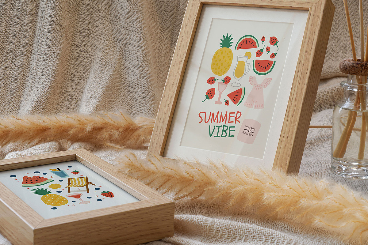 Summer Vibe | Wall Art Creator | Creative Market