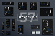 Promo Bundle | Mens Wear | Poster Templates ~ Creative Market