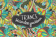 Handdrawn seamless trance pattern, a Pattern Graphic by Alenkakarabanova