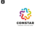 Community Star Logo, a Branding & Logo Template by ehaezer