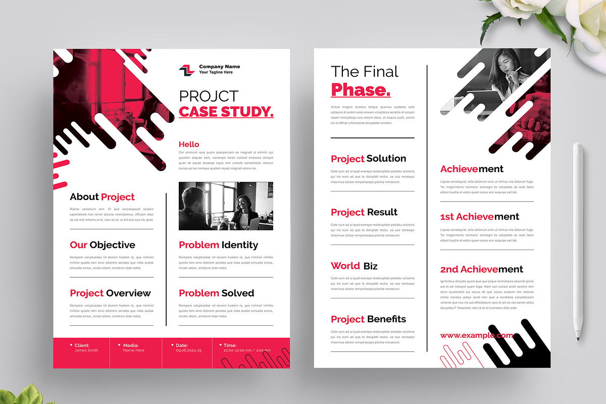 Case Study Layout | Creative Market