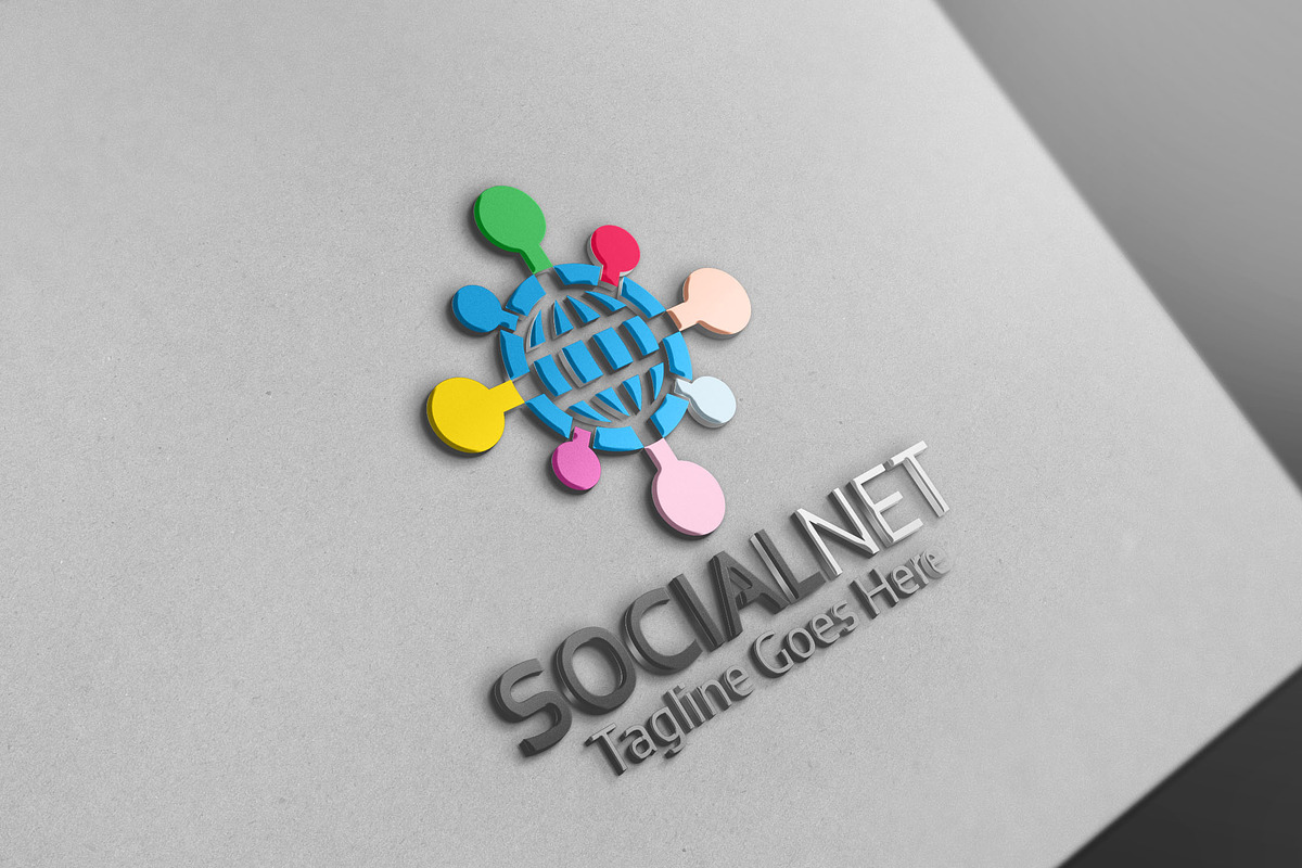 Social Logo, a Branding & Logo Template by Josuf Media