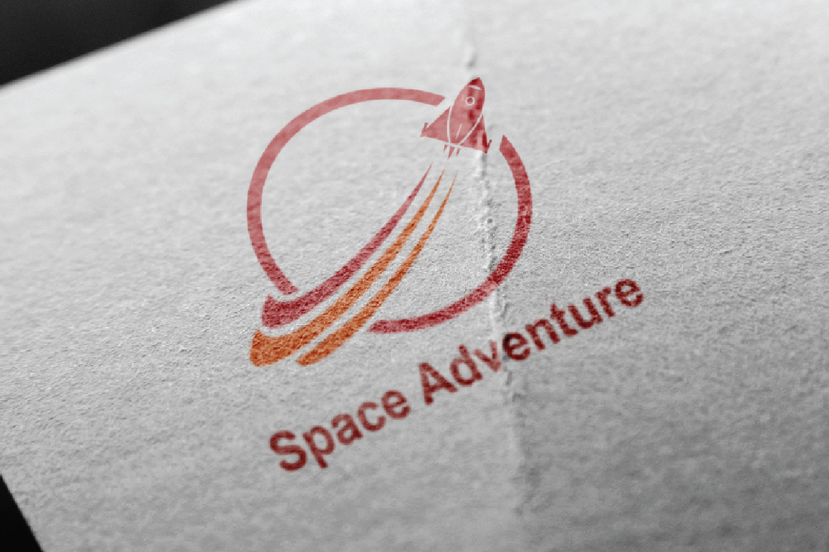 4 Rocket Space Spacecraft Aerospace, a Branding & Logo Template by ...