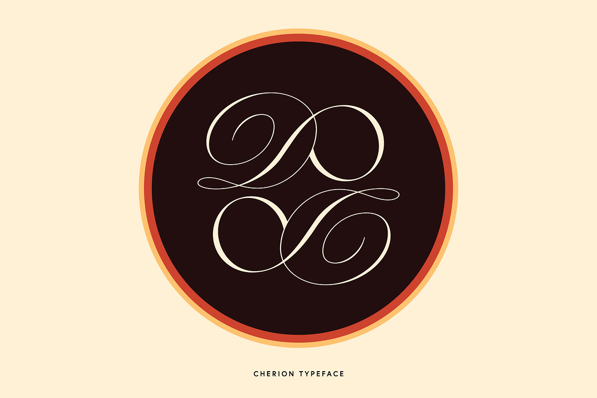 Cherion Typeface, a Serif Font by Ivan Rosenberg