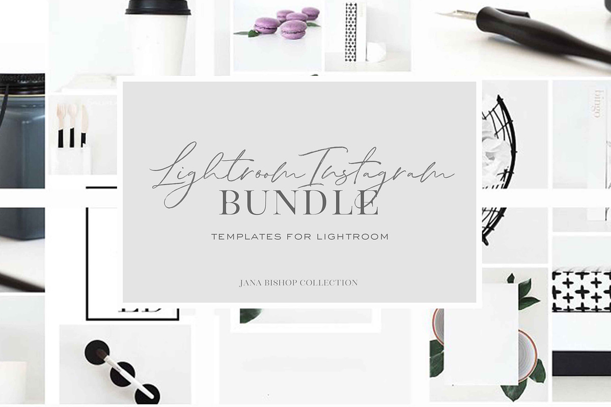 Create Instagram Tiles, a Social Media Template by JanaBishopCollection