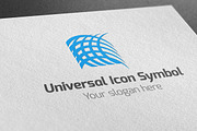 Universal Icon Symbol Logo, a Branding & Logo Template by BdThemes