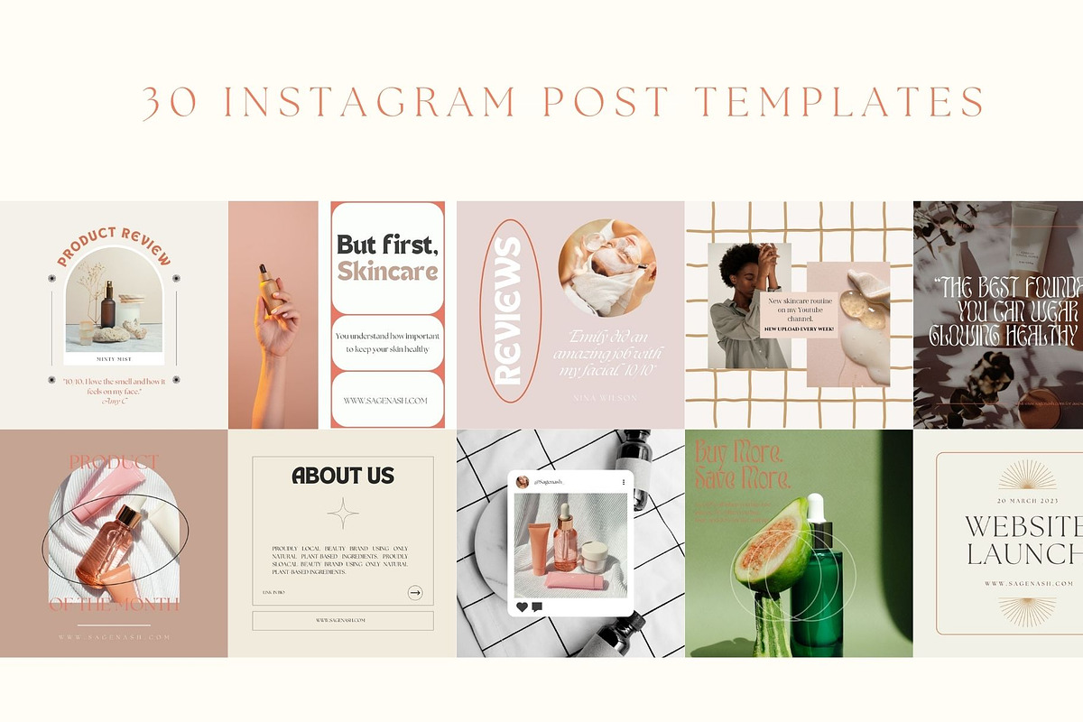 E-commerce Post Templates Canva, a Social Media Template by Hell Yeah ...