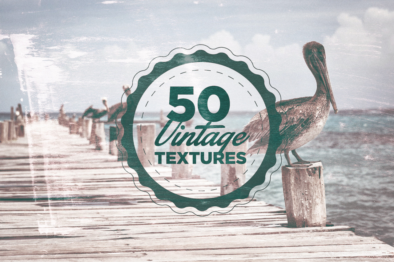 50 Vintage Grain Textures, a Texture Graphic by Layerform Design Co.