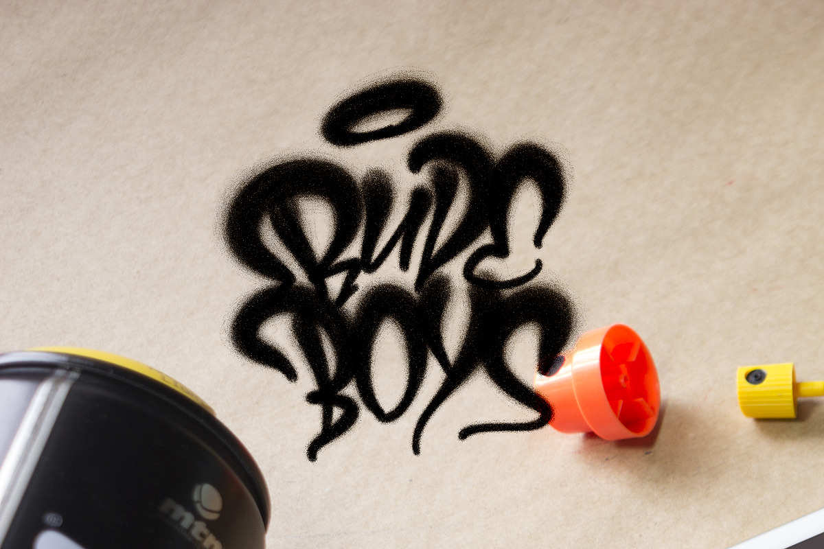 Procreate Spray Brushes, a Brush Add-On by Goodfela Supply