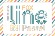 Fox Line Pastel &Fox Line Font Duo, a Symbol Font by Fox7 By Rattana