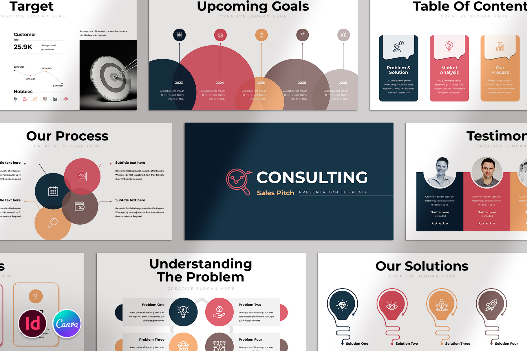Consulting Presentation Template, a Presentation Template by ...