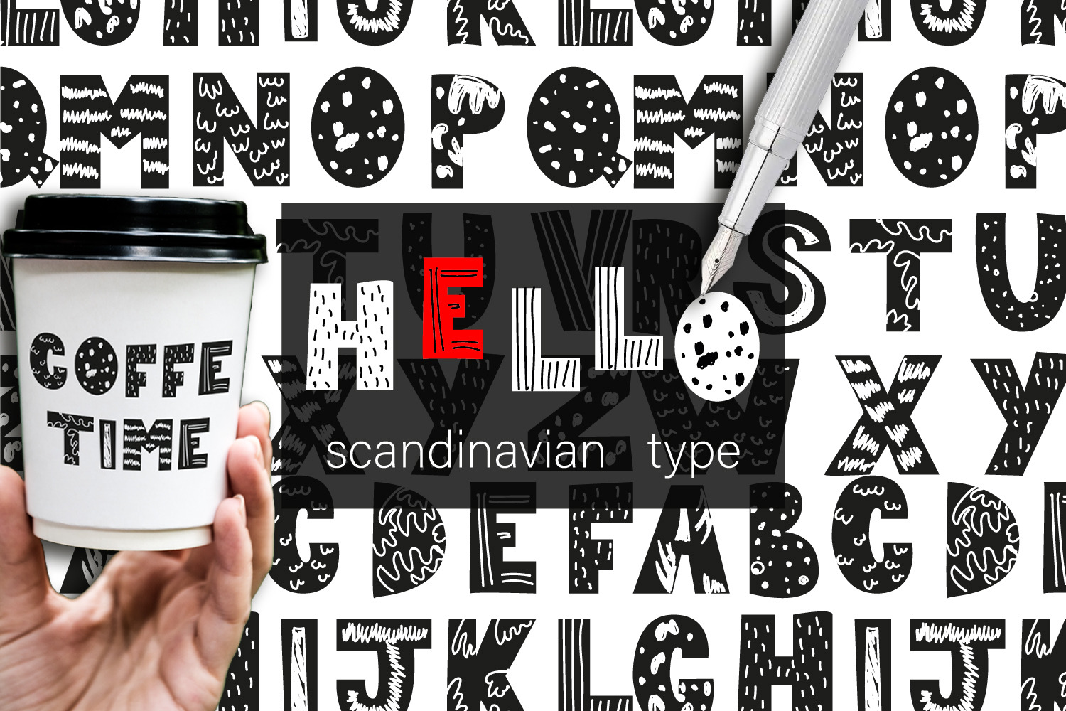 Scandinavian font | Fonts ~ Creative Market
