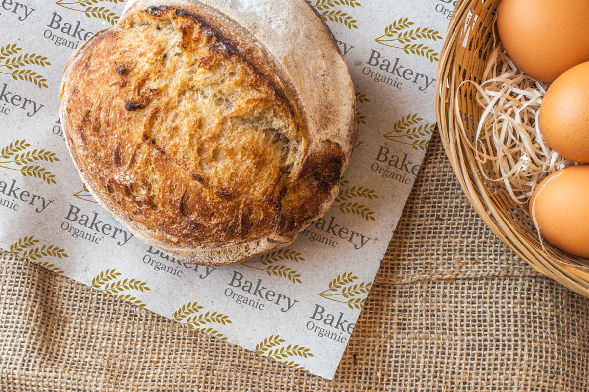Bakery Bread Wrapping Paper