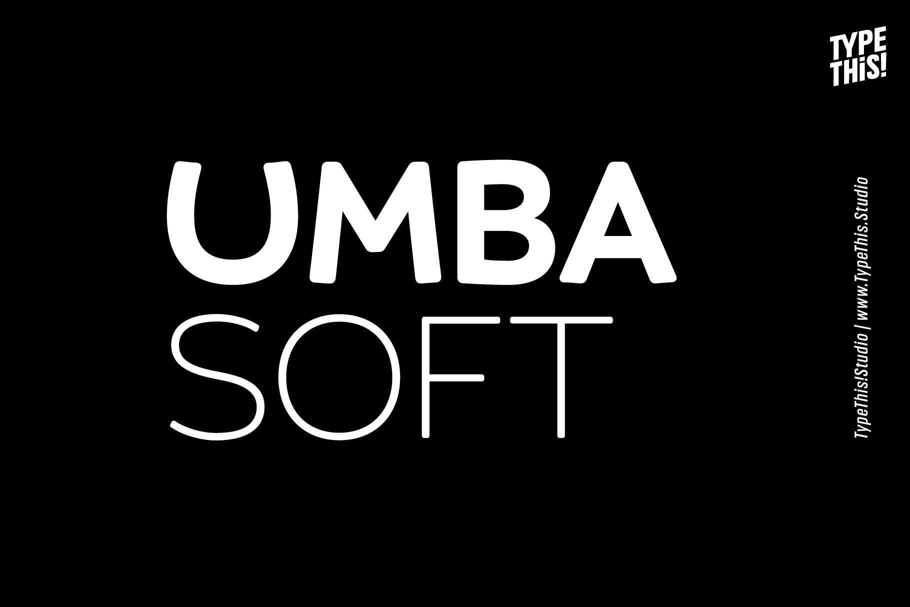 UMBA Soft - Full Family, a Sans Serif Font by TypeThis!Studio