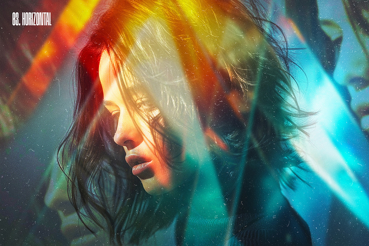 Retro Prism Photo Effects Collection, a Layer Style Add-On by ...