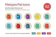 Filetypes Flat Icons Set, an Icon by Vectopus.com