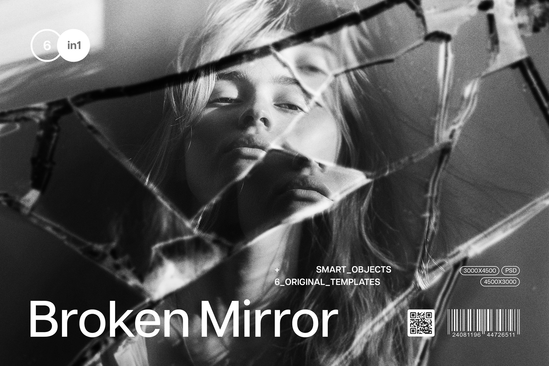 Broken Mirror Photo Effects, a Layer Style Add-On by pixelbuddha.net