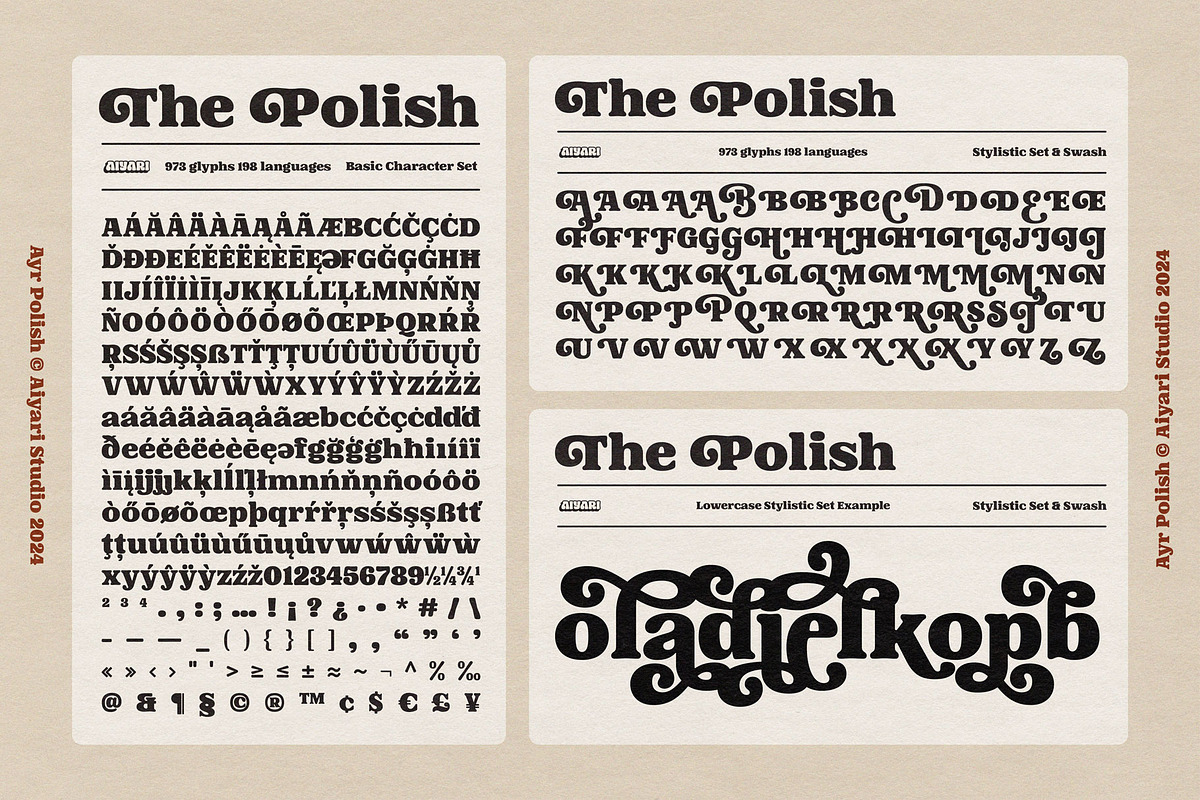 The Polish Sweet Old Style Serif