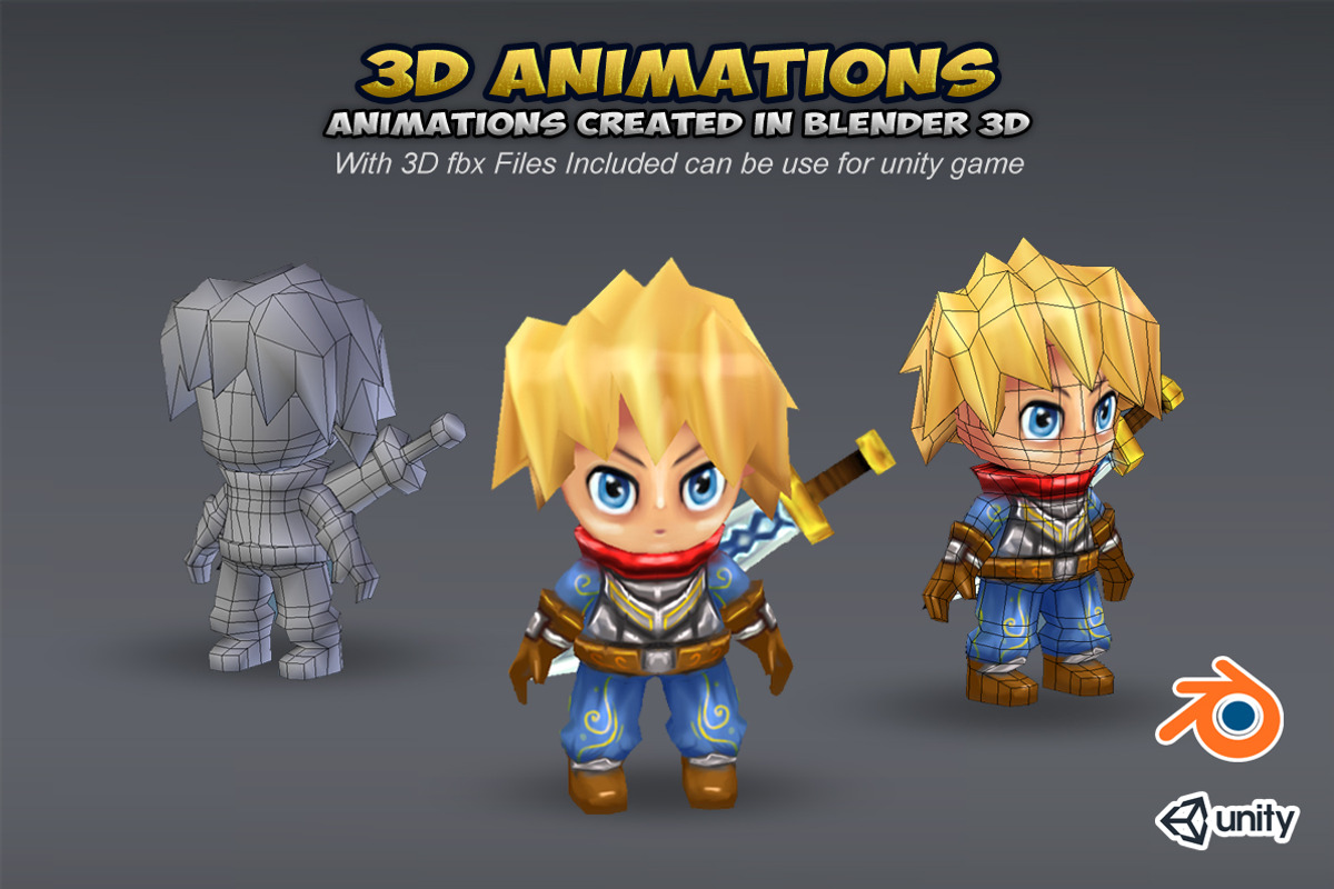 4-Directional Game Sprites Set, an Animal Illustration by DionArtworks